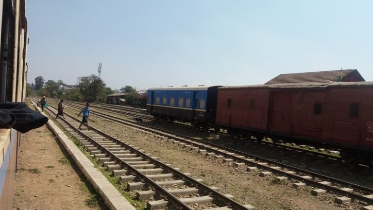 Train ride in Myanmar: from Thazi to Bago - While You Stay Home