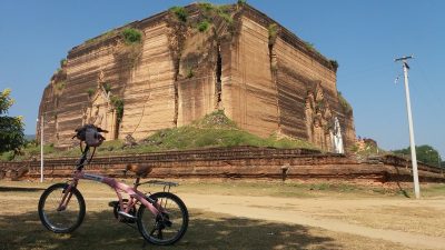 Exploring Mingun, Myanmar, by bicycle - While You Stay Home