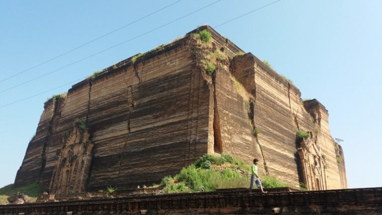 Exploring Mingun, Myanmar, by bicycle - While You Stay Home