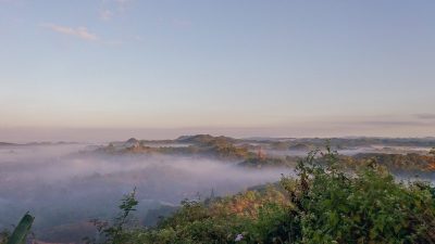 Magical sunrise and sunset in Mrauk-U - While You Stay Home