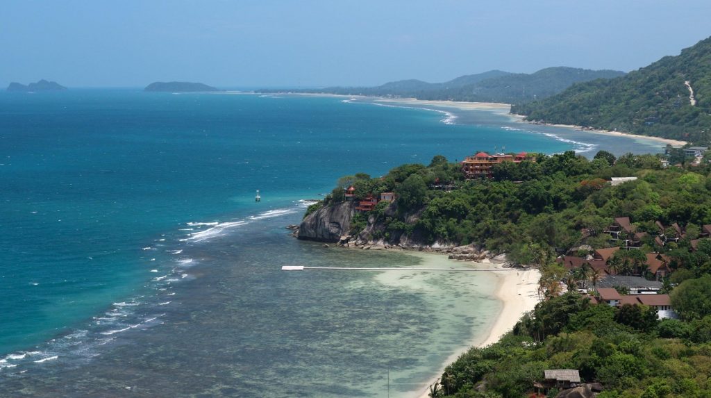 Koh Phangan viewpoints near Haad Rin beach - While You Stay Home